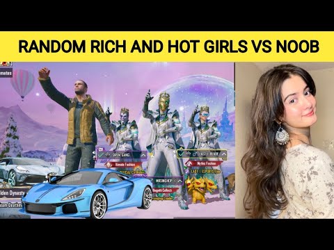 Random 3 rich 🤑 players And I am level 1 Noob prank 50RP MAX & MYTHIC OUTFITS #284