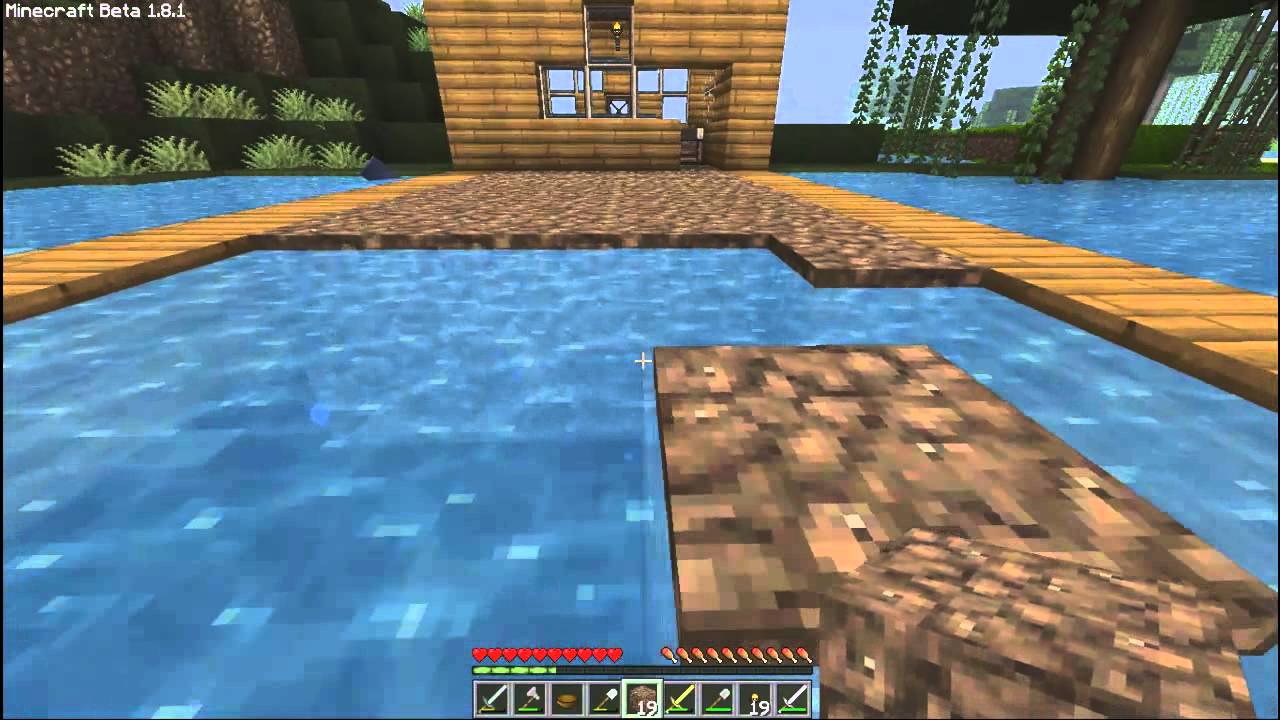 Minecraft - MoCreats | #8 | Working on the Dolphin Cage - YouTube
