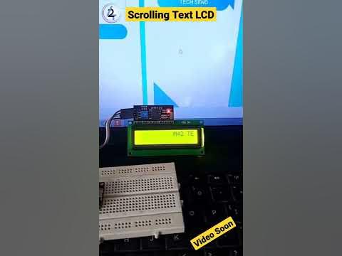 Scrolling Text LCD 16x2 Using Nodemcu and PHP Mysql - YouTube