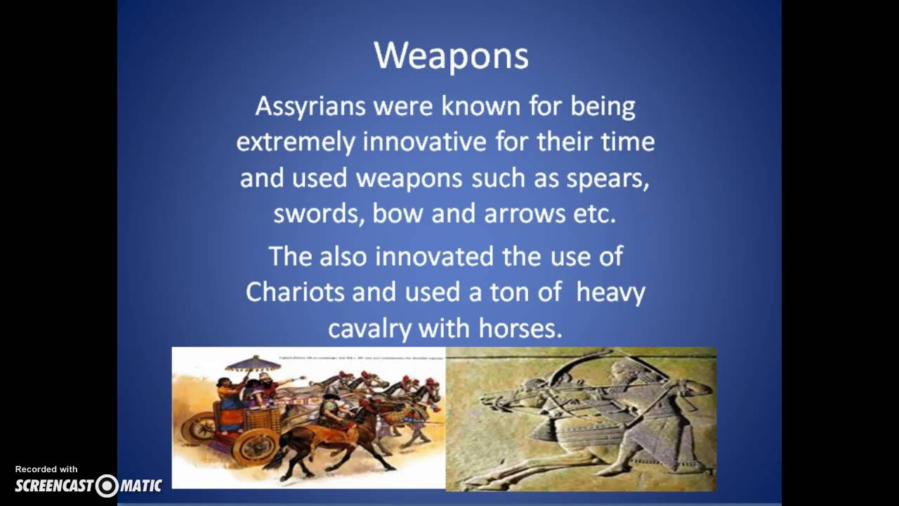 Assyrian Military Machine - YouTube