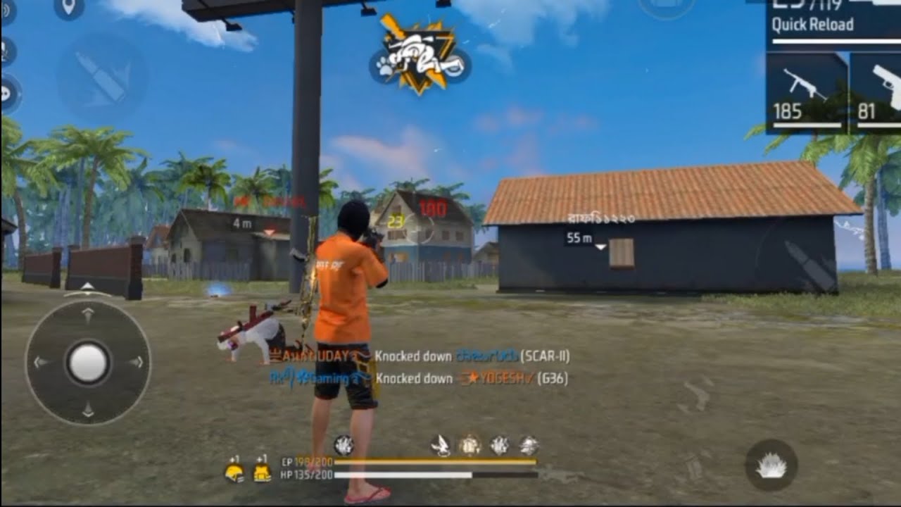 Only G36 Headshot Free fire Gameplay / Op headshot free fire gameplay ...