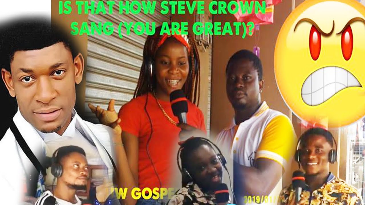 STEVE CROWN - YOU ARE GREAT / SING ALONG - YouTube