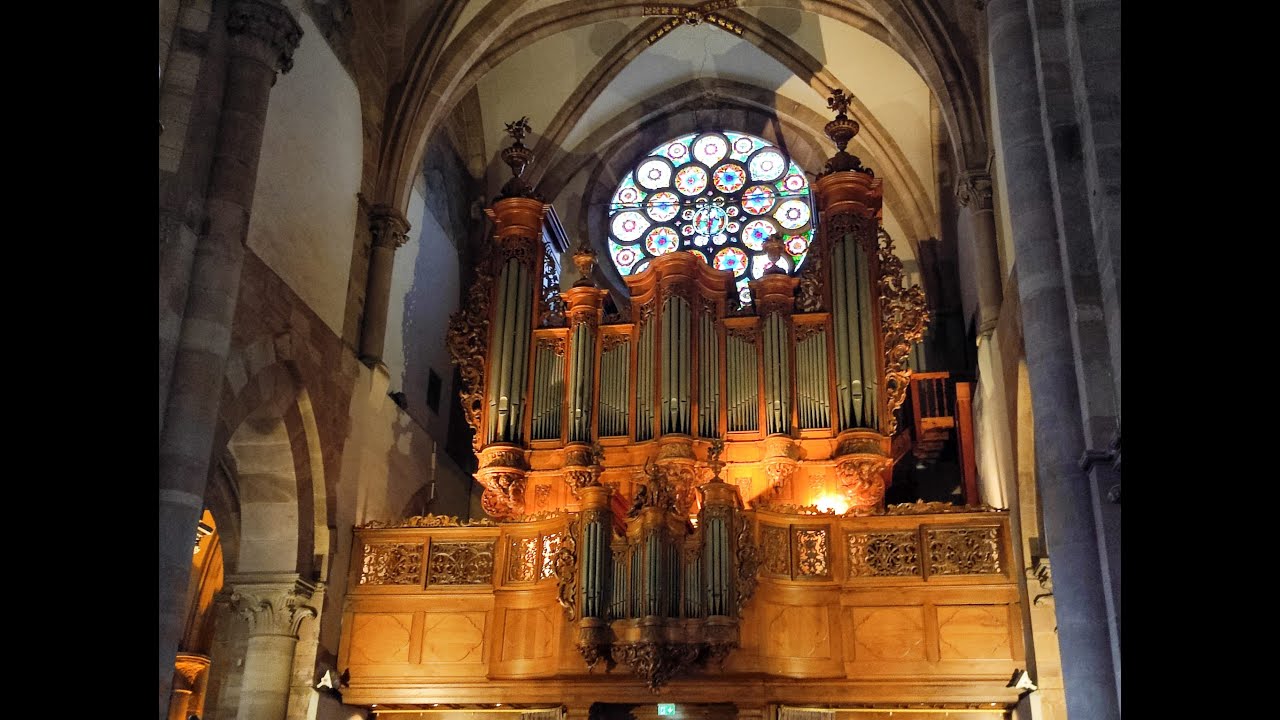 Concert Silbermann organ Saint-Thomas Strasbourg: De Grigny, Manneke ...
