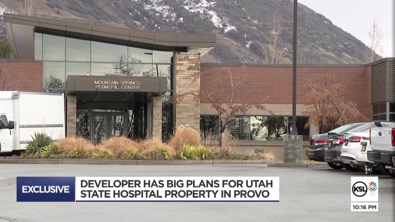 A developer has big plans for the Utah State Hospital property - YouTube