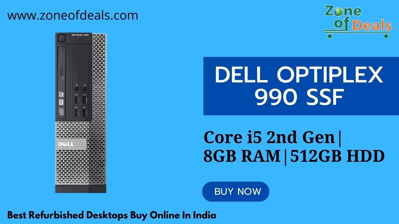 Dell OptiPlex 990 SSF CPU 8GB - Dell Refurbished Desktop PC India ...