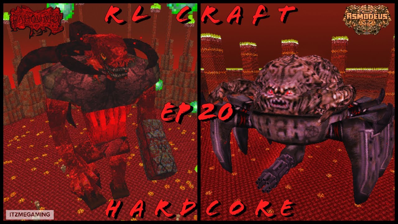 RLCraft Hardcore Ep 20 - Rahovart and Asmodeus (Minecraft 1.12) - YouTube