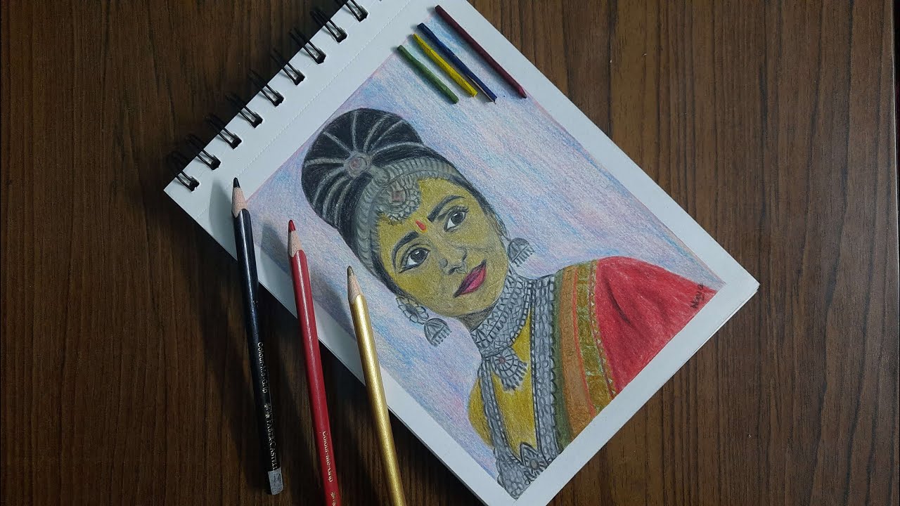 Ponniyin Selvan | #ps1 |Drawing Actress Trisha Krishnan as Princess ...