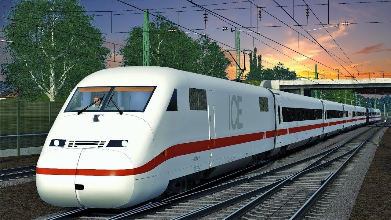 Let's Play Train Simulator 2018 | ICE 1153 Werdenfelserland | Hamburg ...