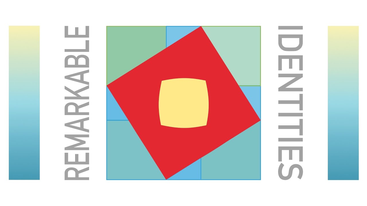 Geometric origin of distributive properties and remarkable identities ...