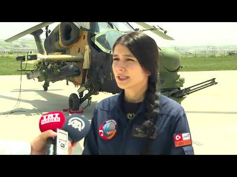 Türk Havacılık ve Uzay Sanayii, Atak Helikopteri ile gösteri uçuşu gerçekleştirdi