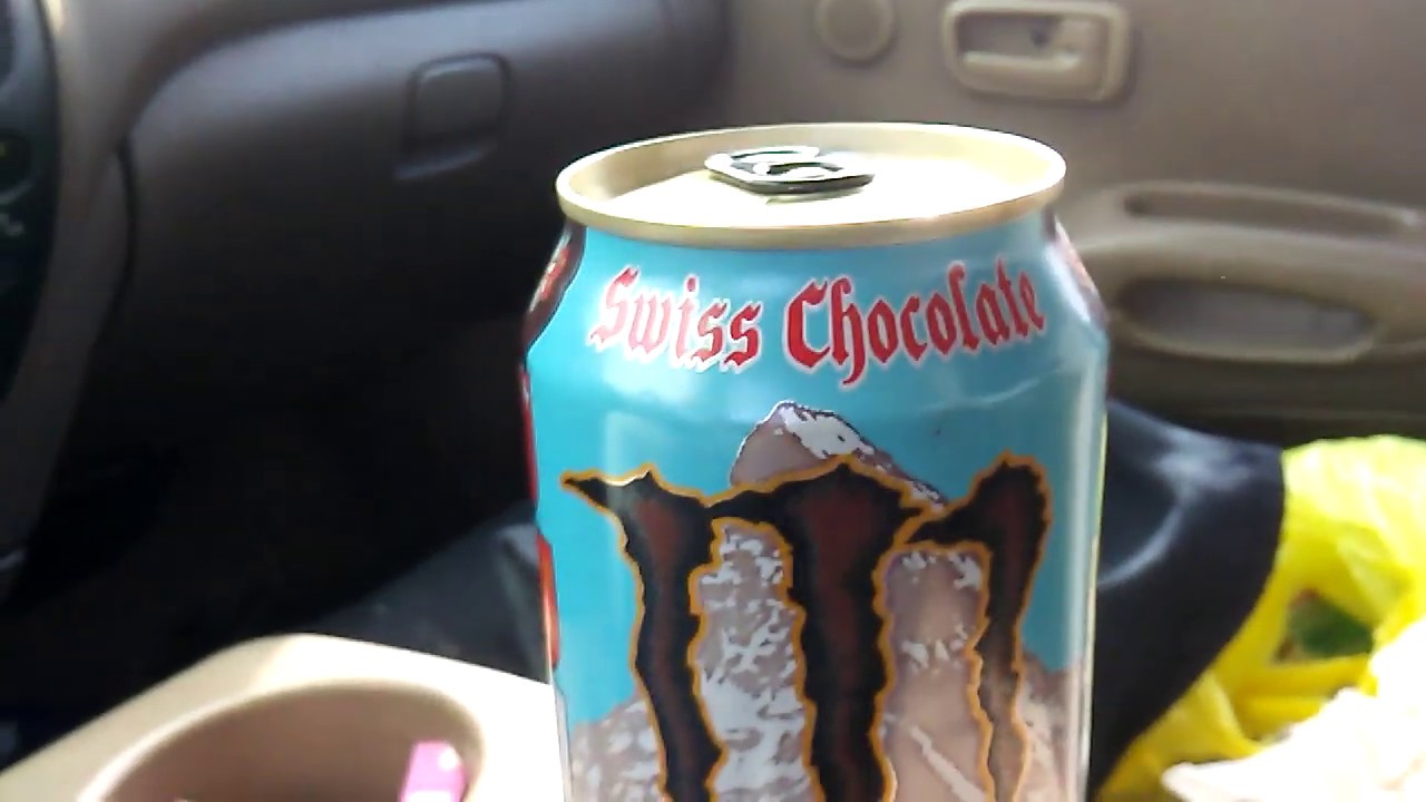 Monster Java coffee "Swiss chocolate" Review - YouTube