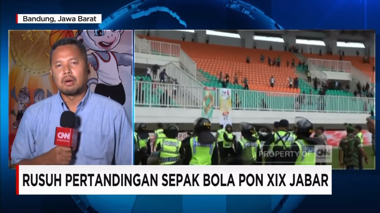 Rusuh Sepak Bola PON : Jabar vs DKI Jakarta - Live Report PON Jabar ...