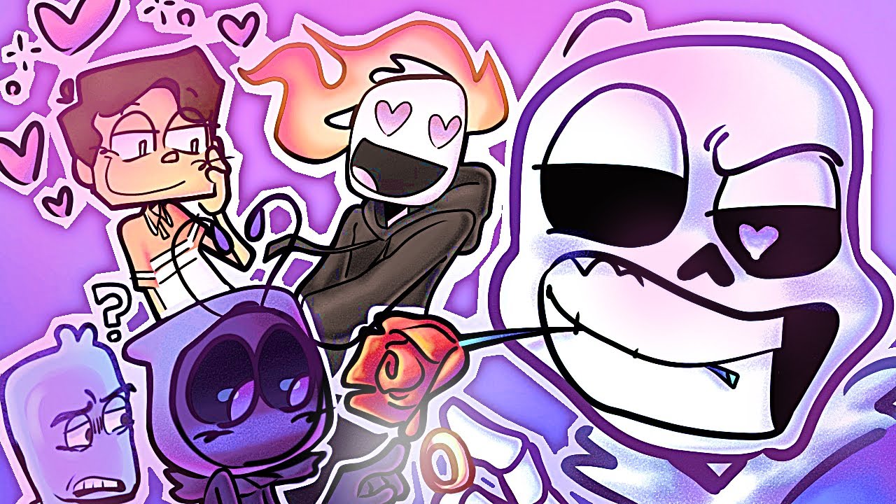 Reading Undertale Romantic Novels - YouTube