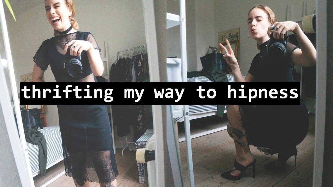 SUMMER THRIFT HAUL + how to be a hip millennial - YouTube