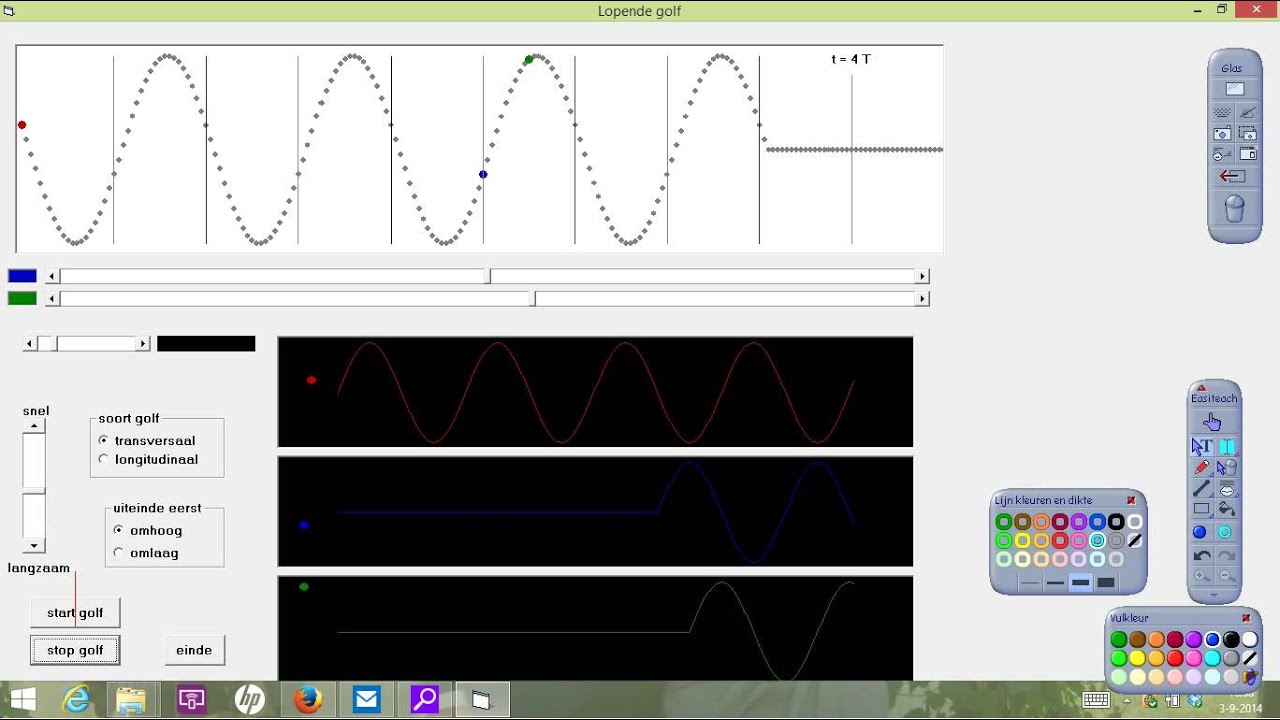 7 3 lopende golven beheersen - YouTube