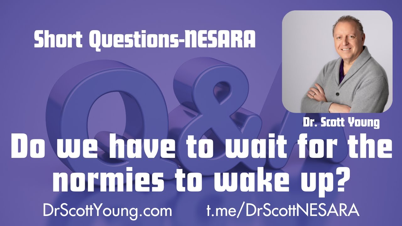 Dr Scott Short Questions: Do we have to wait for Trump to be back in ...