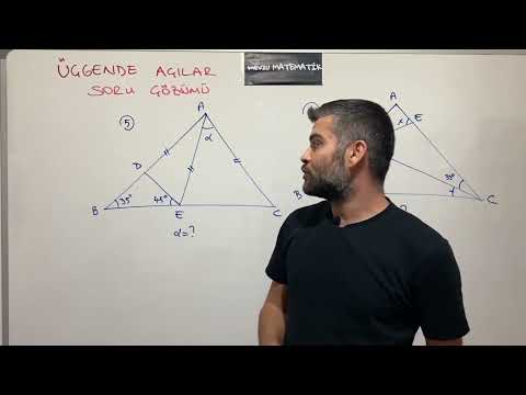 Mevzu Matematik - Üçgende Açılar - Soru Çözüm (PART 1) #geometri #matematik #üçgenler