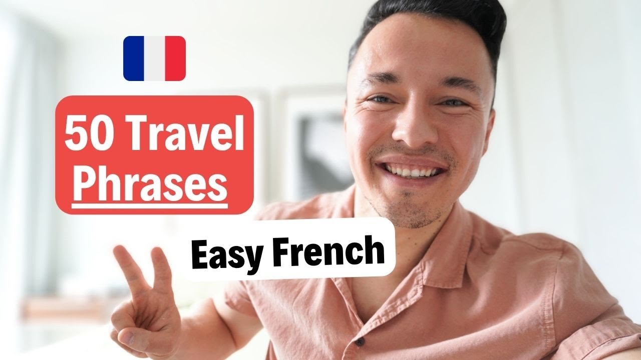 50 French Travel Phrases with Pronunciation 🇫🇷 - YouTube