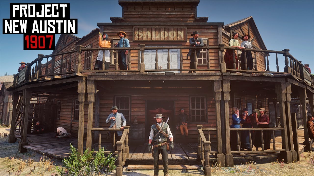 Armadillo Restaurada e Próspera | Project New Austin 1907 | Red Dead ...