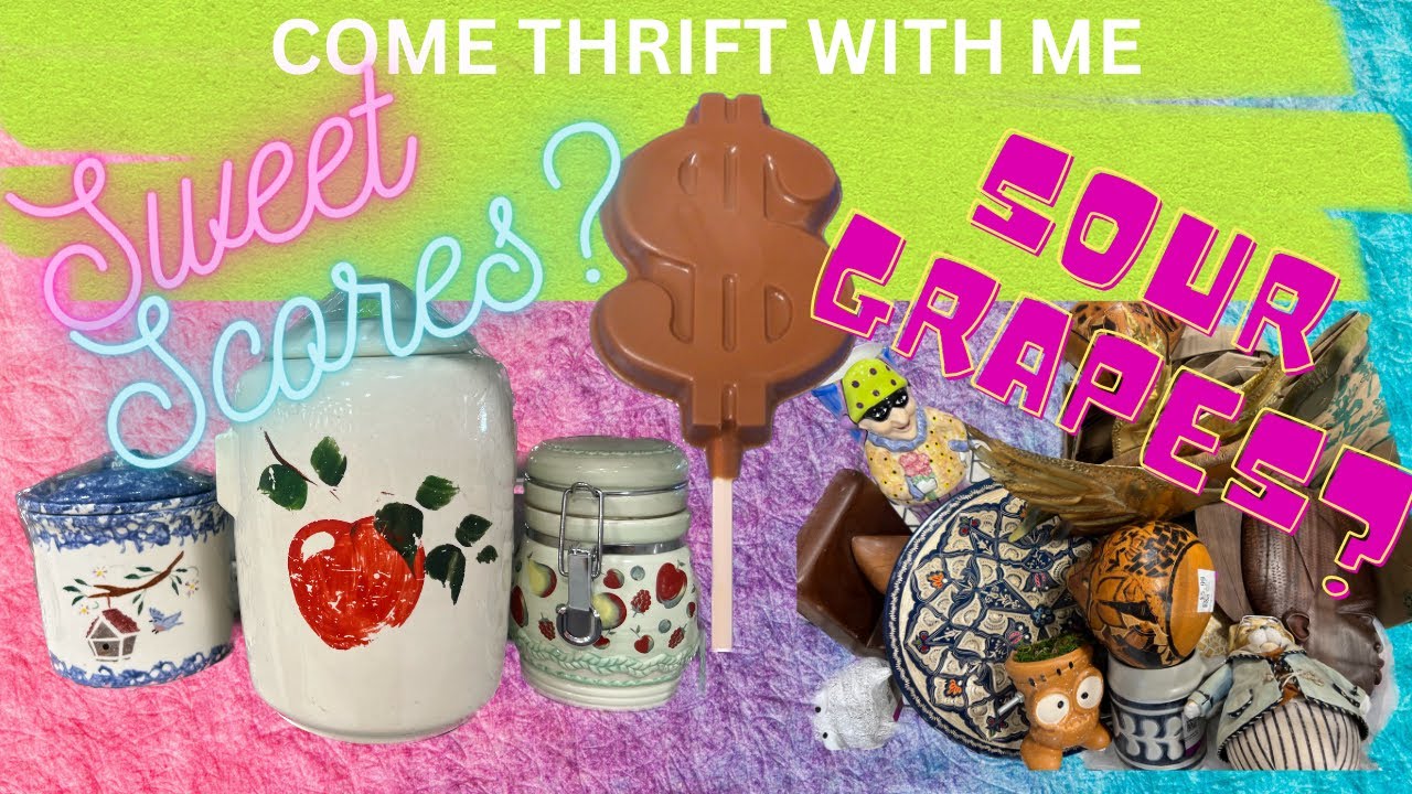 THRIFT WITH ME FOR SOME SWEET SCORES! - YouTube