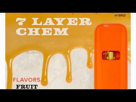 Sunburn live rosin vape 83% (7 layer Chem) - YouTube
