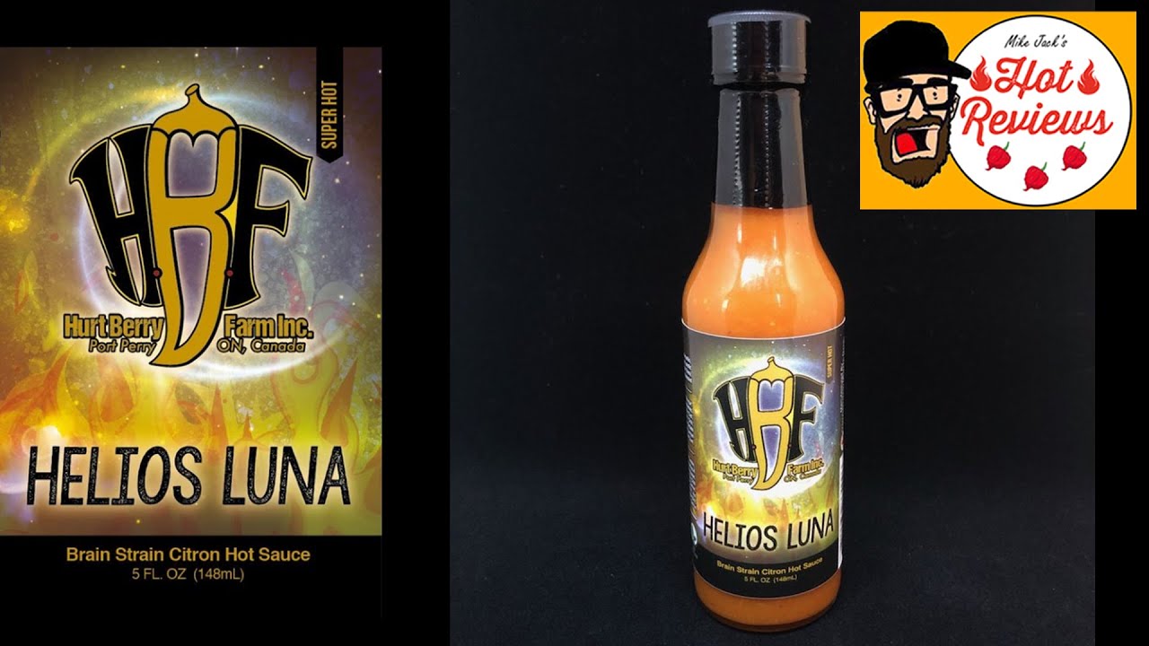 HURT BERRY FARM! HELIOS LUNA LIMITED EDITION HOT SAUCE! THE SUN AND THE ...