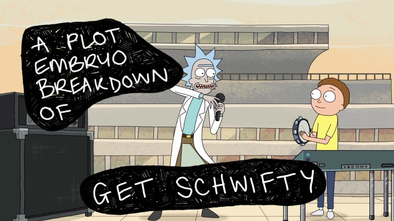 a plot embryo breakdown of GET SCHWIFTY - YouTube