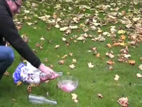 Exploding mulberry cider - YouTube