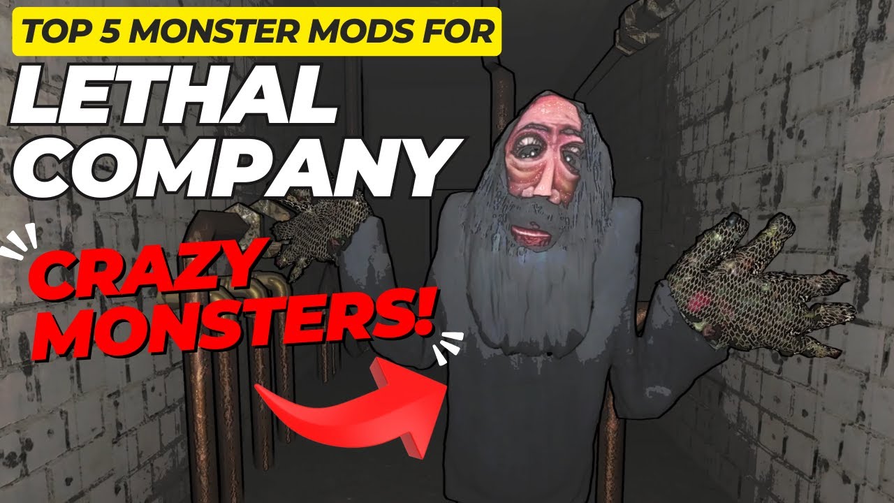Top 5 Cool Monster Mods For Lethal Company! - YouTube