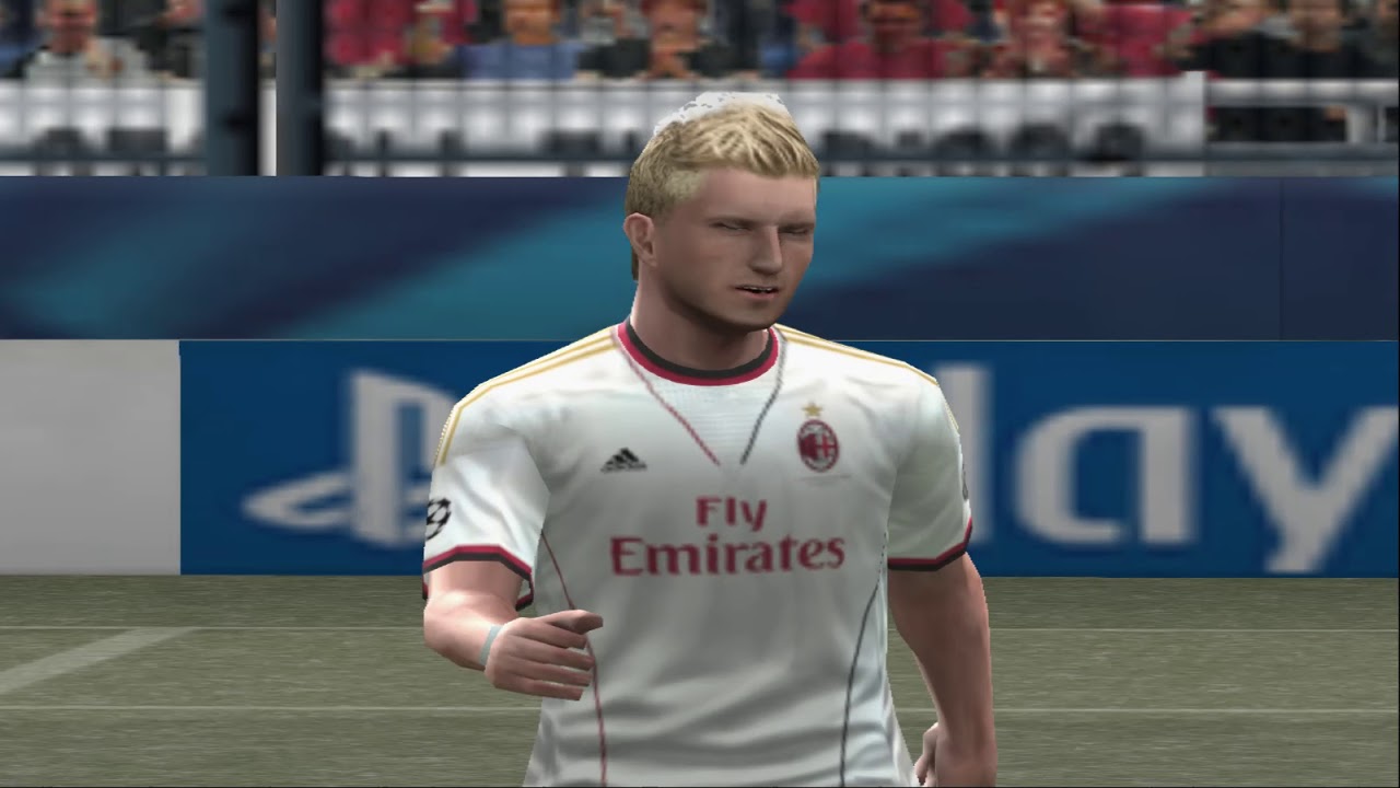 PES 14 Playstation 2 A.C. Milan UEFA C.L. (Parte 2) - YouTube