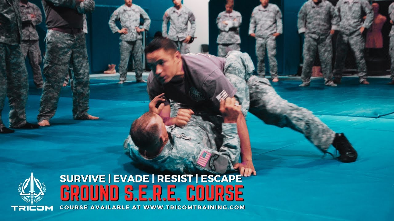 Ground Survival & Tactical Grappling skills | TRICOM Training - YouTube