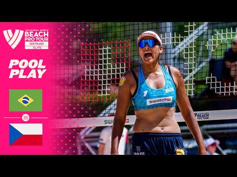 Ana Patrícia/Duda vs. Kylie/Maixnerova - Pool Play Highlights | Gstaad 2026 #BeachProTour
