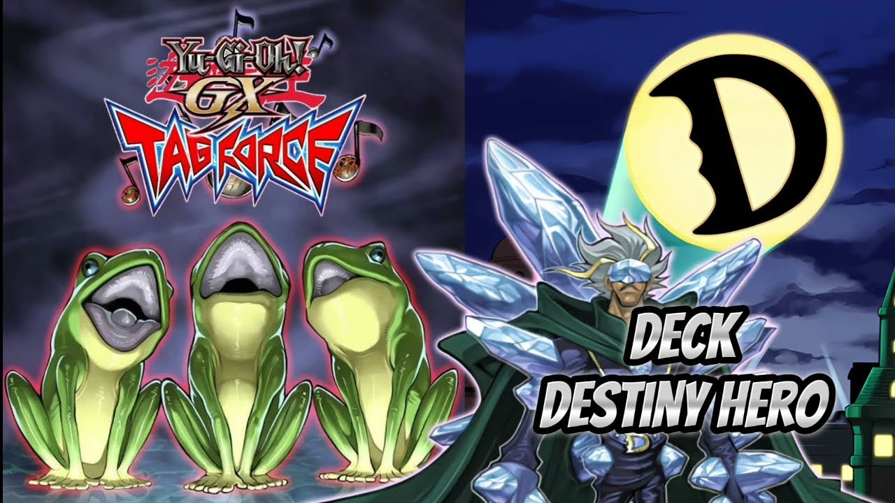 Yu-Gi-Oh! GX Tag Force 1: Deck Destiny Hero - YouTube