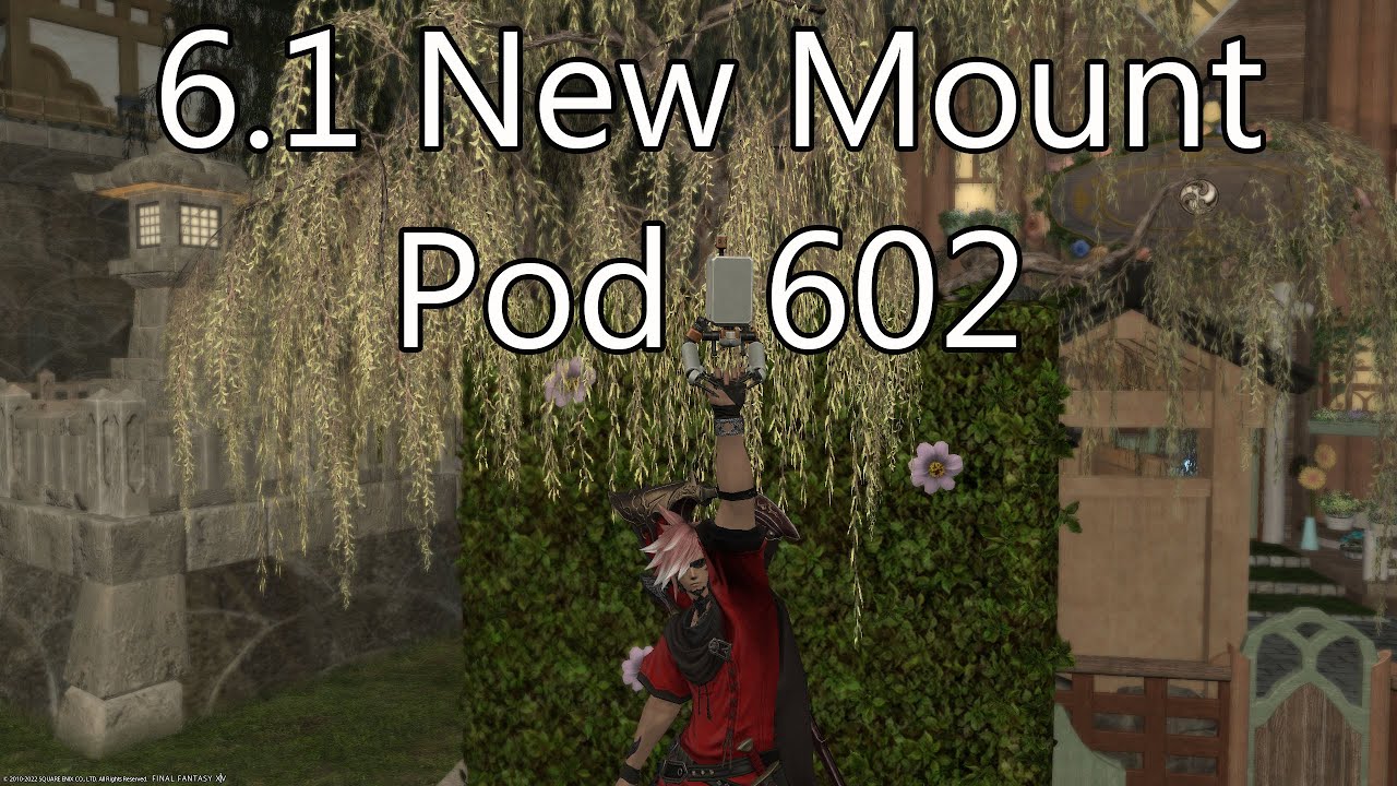Patch 6.1 New Mount: Pod 602 - YouTube