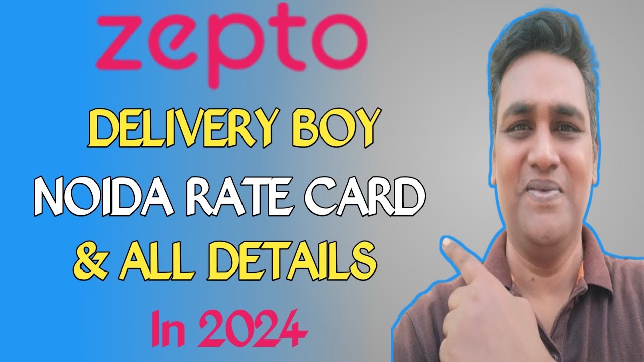 Zepto Delivery Partner Noida Rate Card | Zepto Delivery Boy Noida Rate ...