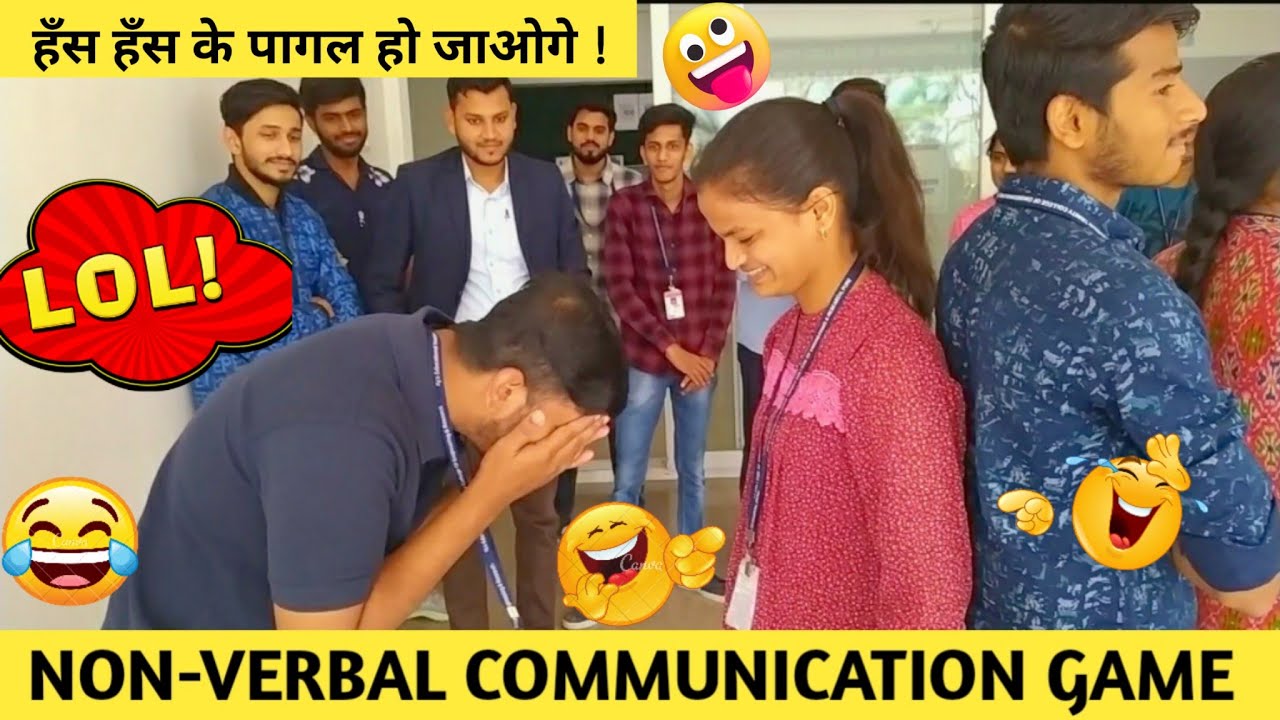 The Communication Game | हँस हँस के पागल हो जाओगे | Funniest Game Ever ...