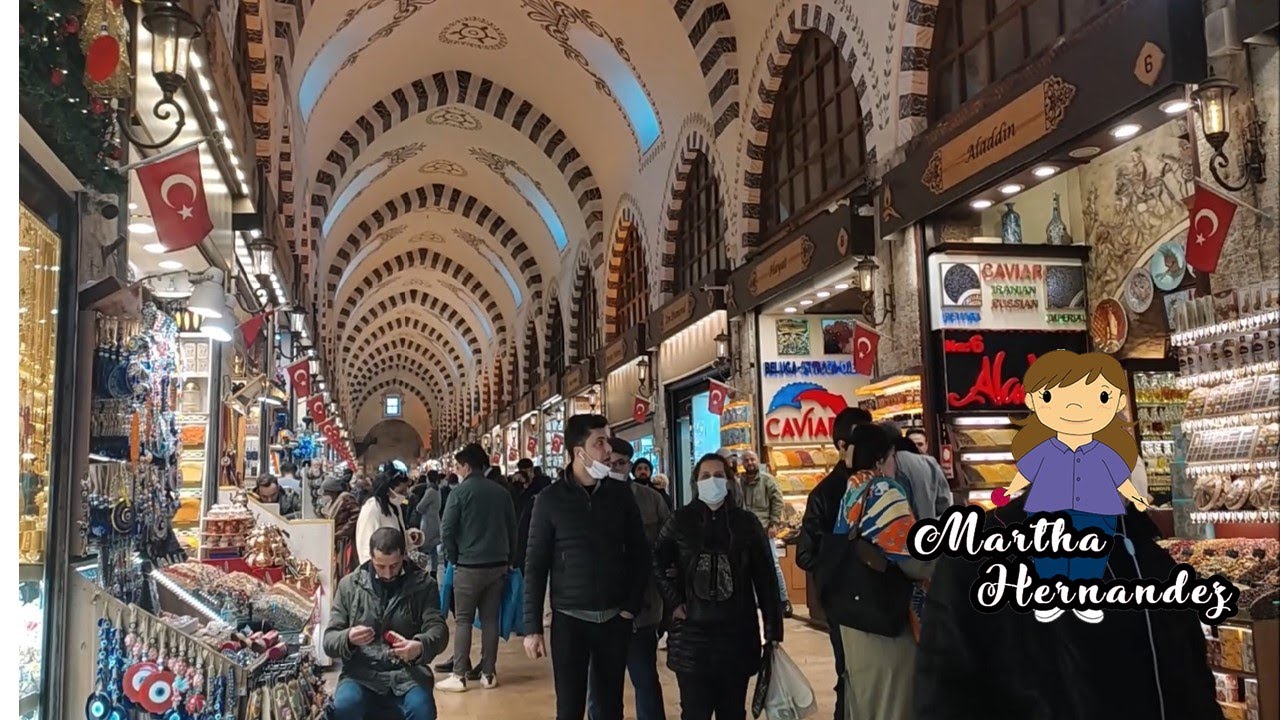 Bazar de las Especias Estambul - YouTube