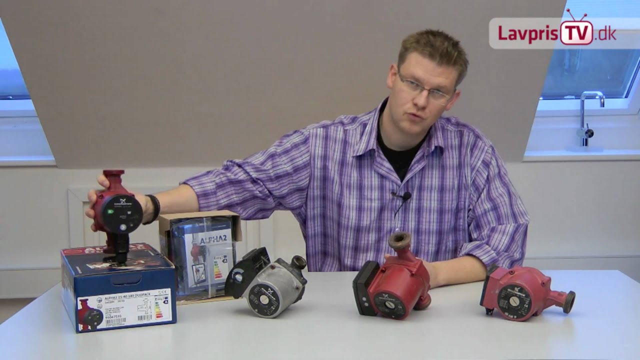 Grundfos Alpha2 - Spar penge - YouTube