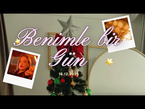 Benimle bir gün | yılbaşı hazırlığı, davet ve arkadaşlıklar🎄🥂👯‍♀️