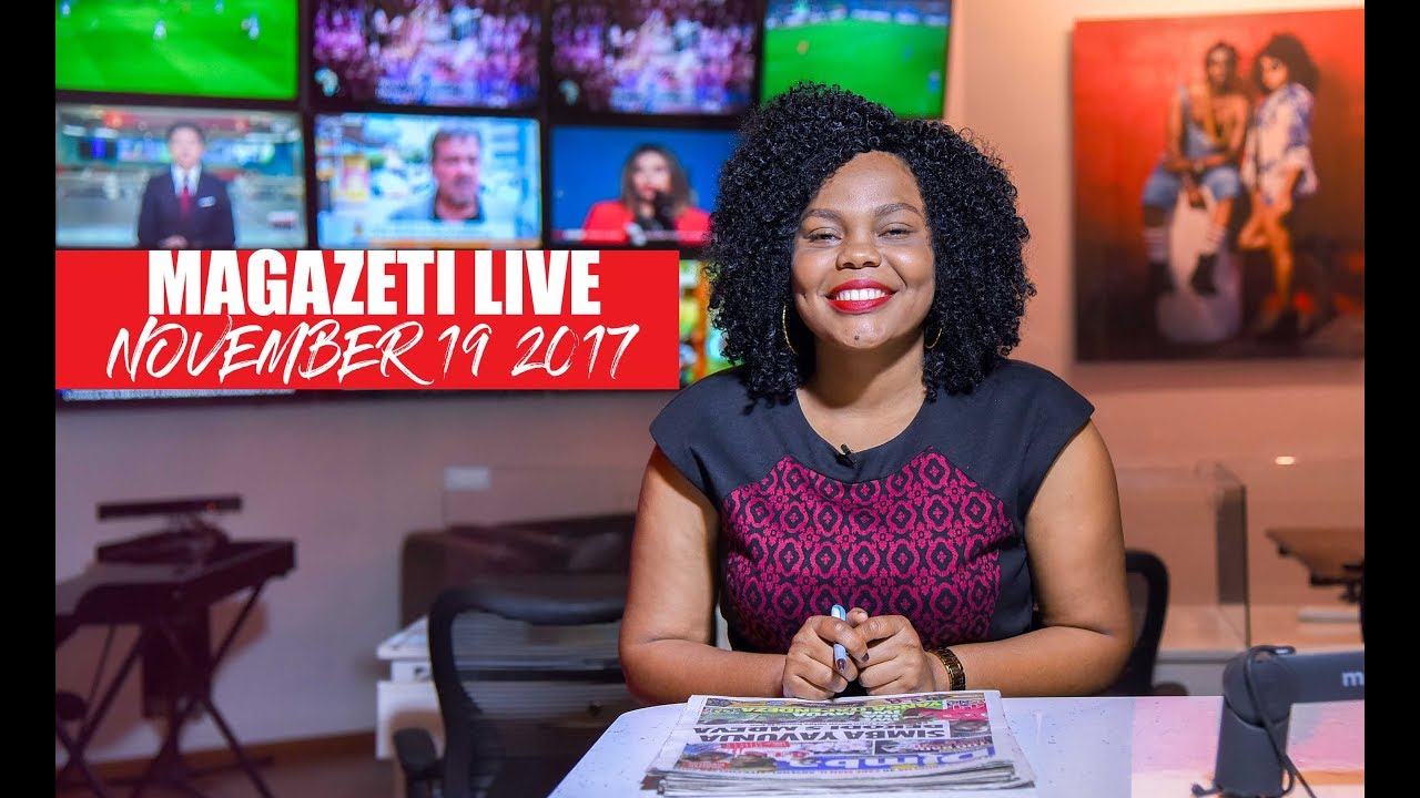 MAGAZETI LIVE: Saa 120 za Lulu gerezani, Mugabe maji ya shingo - YouTube