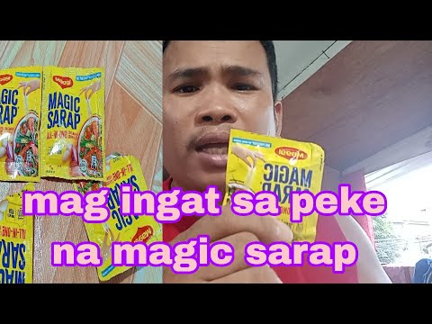 mag Ingat sa peke na magic sarap