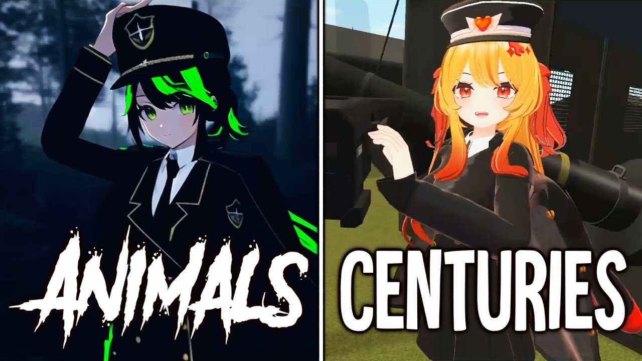 [Nightcore] ~ Animals Centuries . Ft @tecnoanime & @sayhoml - YouTube