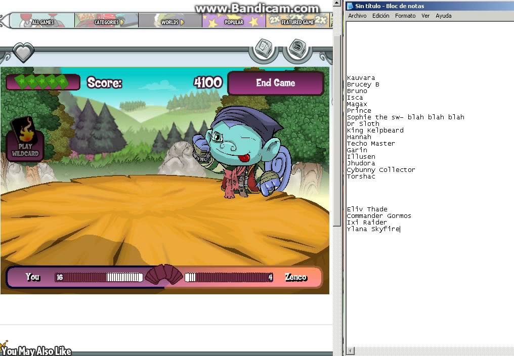 Neopets - How to get a high score in Dueling Decks - YouTube