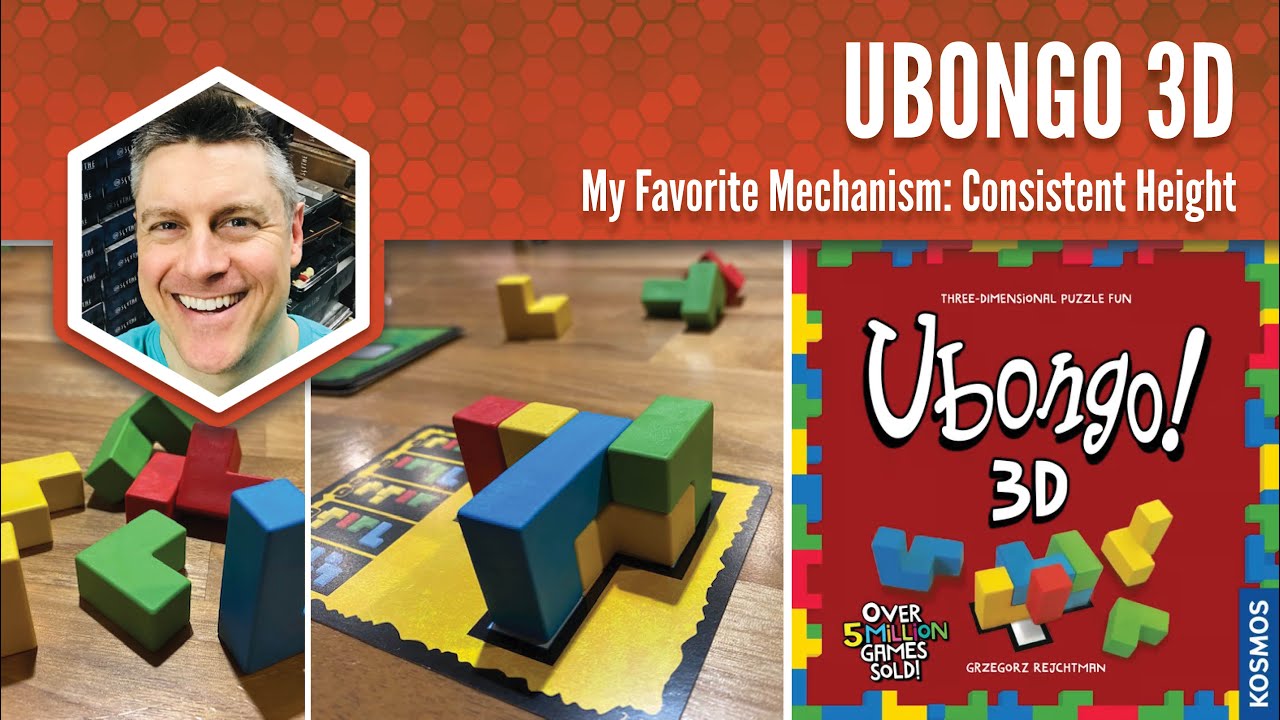 Ubongo 3D: My Favorite Game Mechanism - YouTube