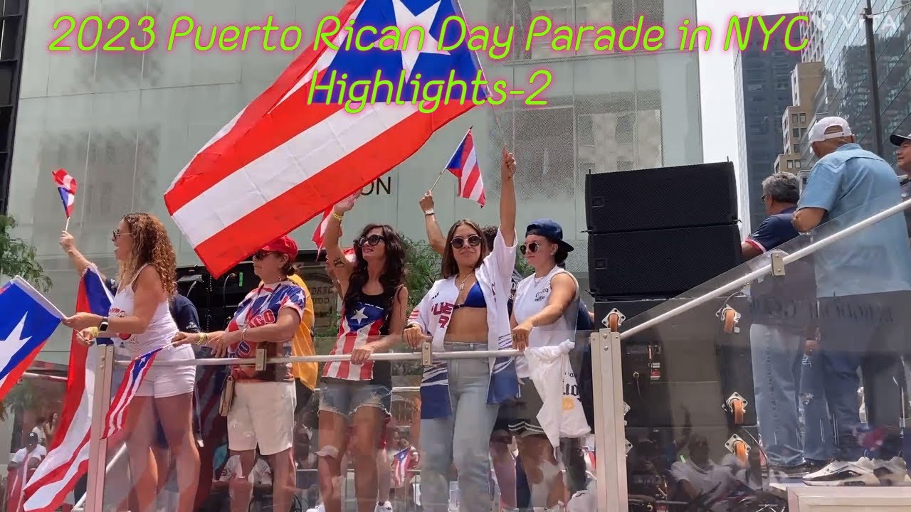 2023 NYC Puerto Rican Day Parade highlights-2/4 #prparade #prparadenyc ...