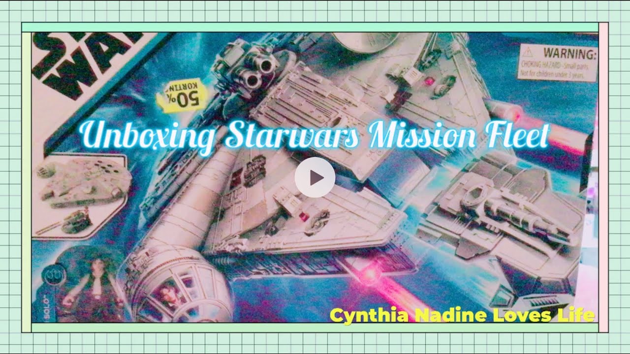 Unboxing Starwars Mission Fleet - YouTube