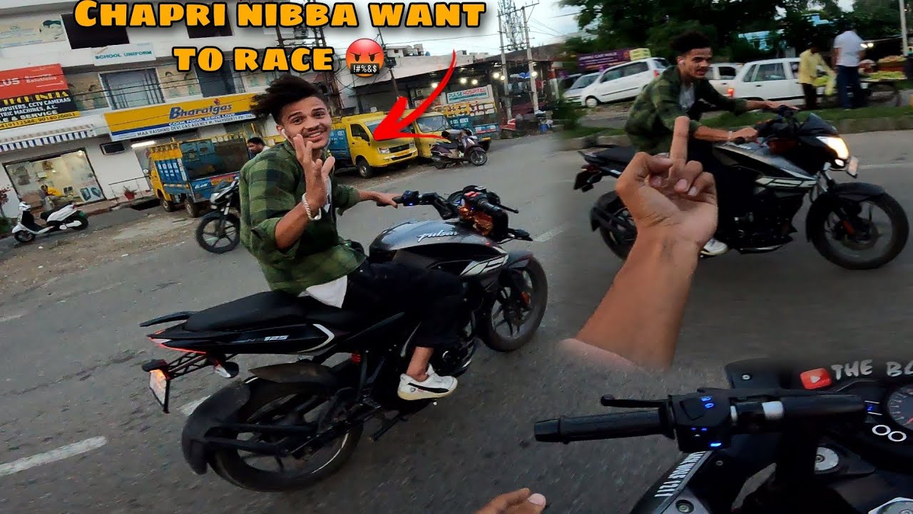 Chapri Nibba Rider Want To Race 🤬 | Roadrage With Chapri Boys | MUST ...