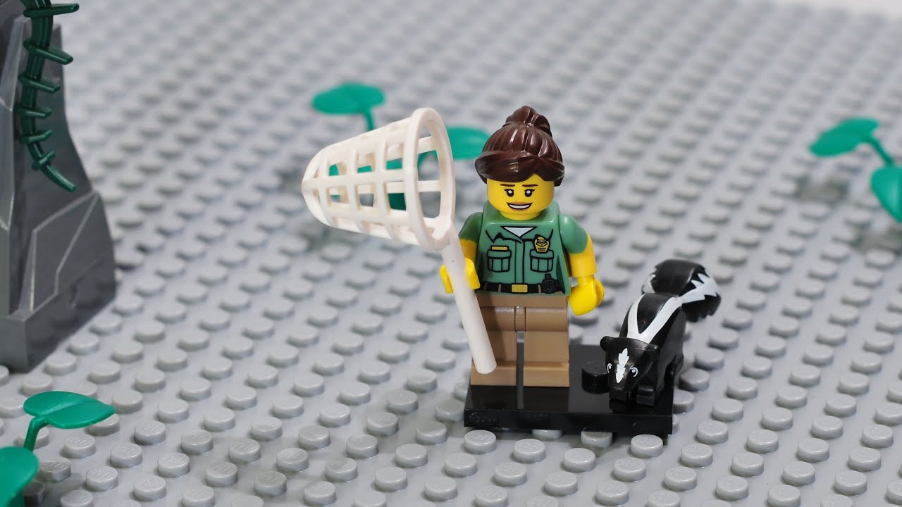 Animal Control Officer - LEGO minifigures 15 set 71011-8 - YouTube