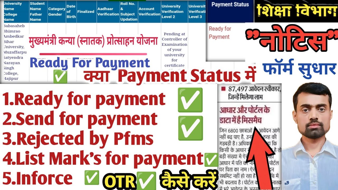 Ready For Payment Subject To Availability Of Funds |OTR Me Graduation ...