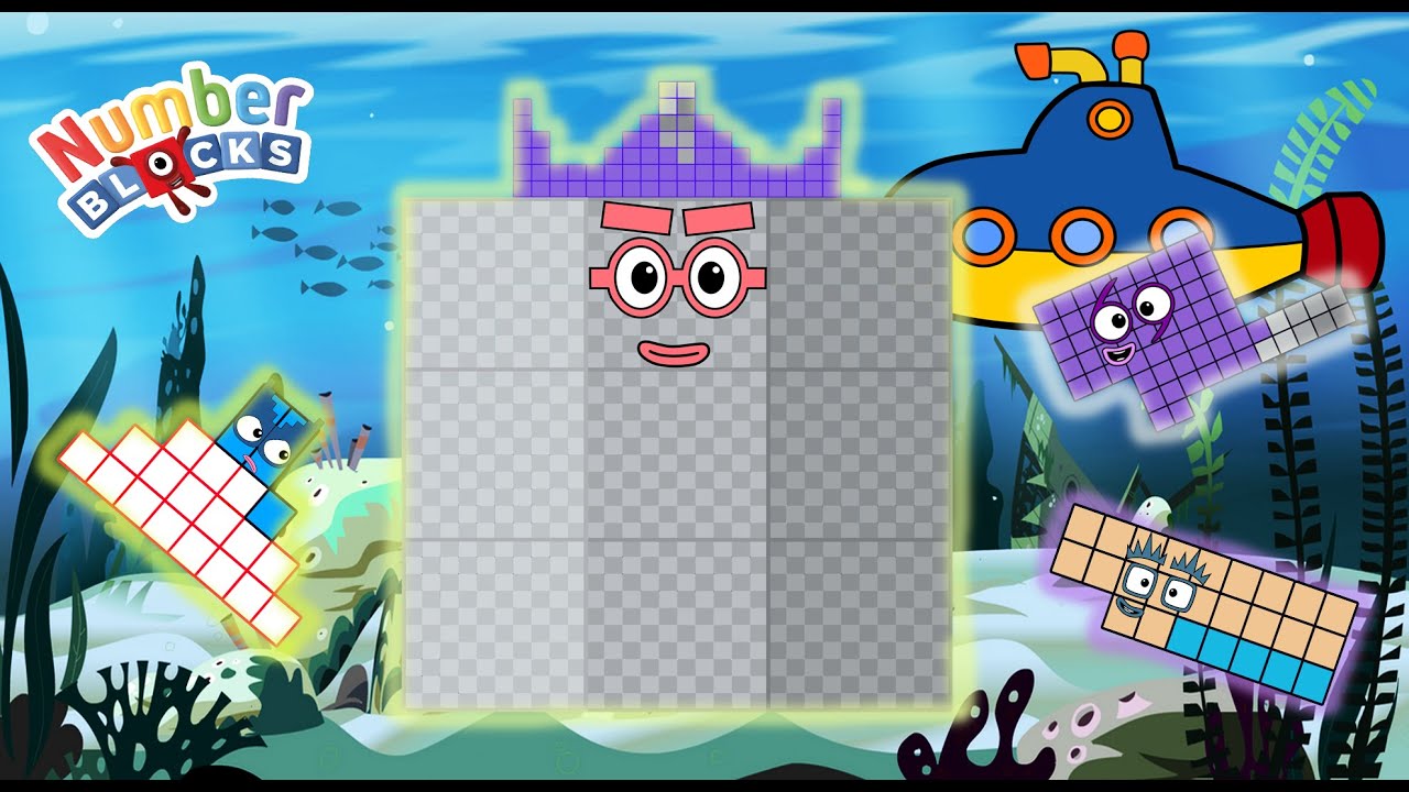 Numberblocks Puzzle Tetris Game 969 ASMR UNDERSEA Fanmade Animation ...